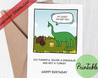 Funny Birthday Card November - Etsy