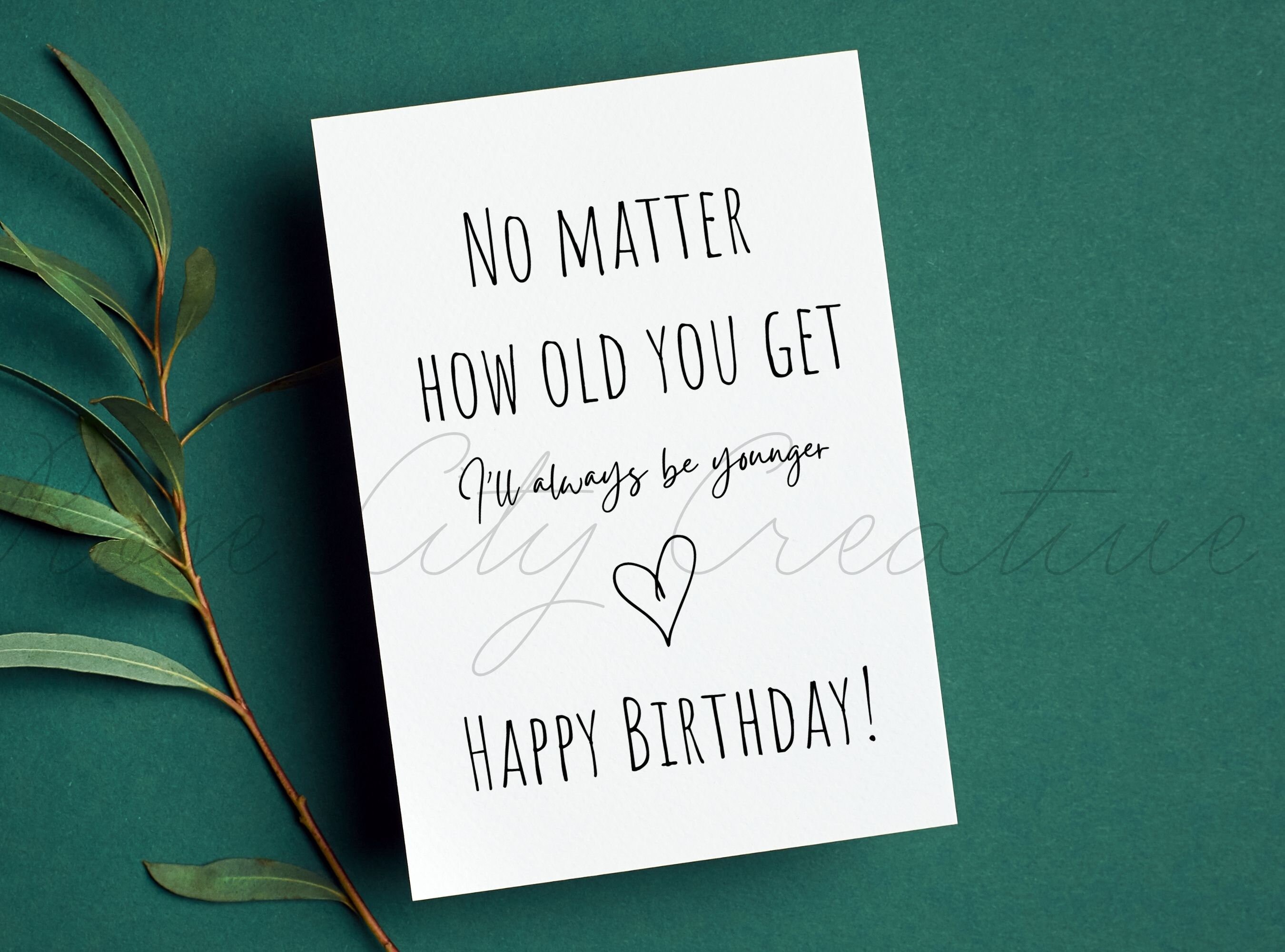 Printable Birthday Card Funny Rude Card No Matter How Old - Etsy