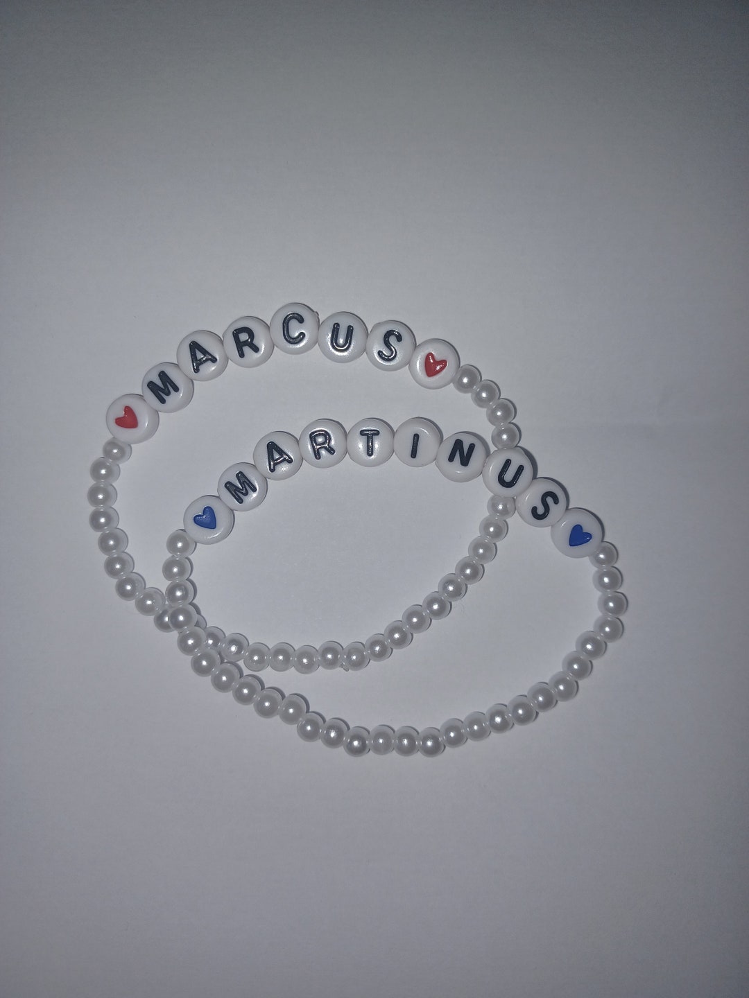 Marcus and Martinus Pearl Bracelets - Etsy