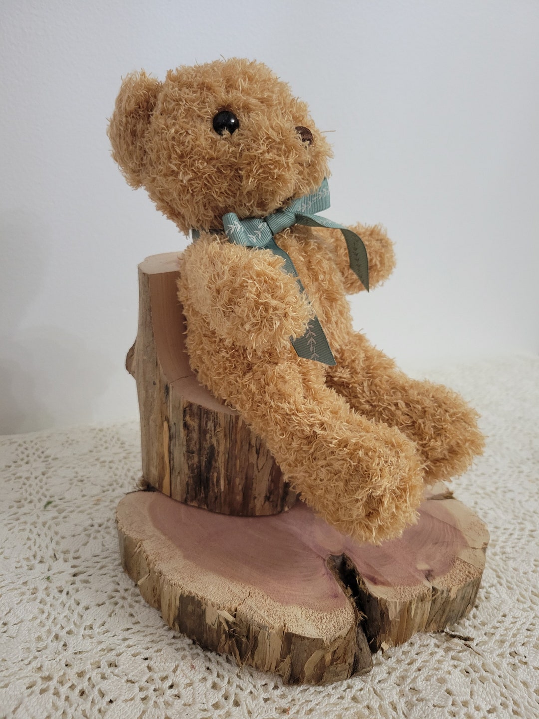 Red Cedar Chair With Teddy Bear, Perfect for a Beautiful Baby Shower or ...