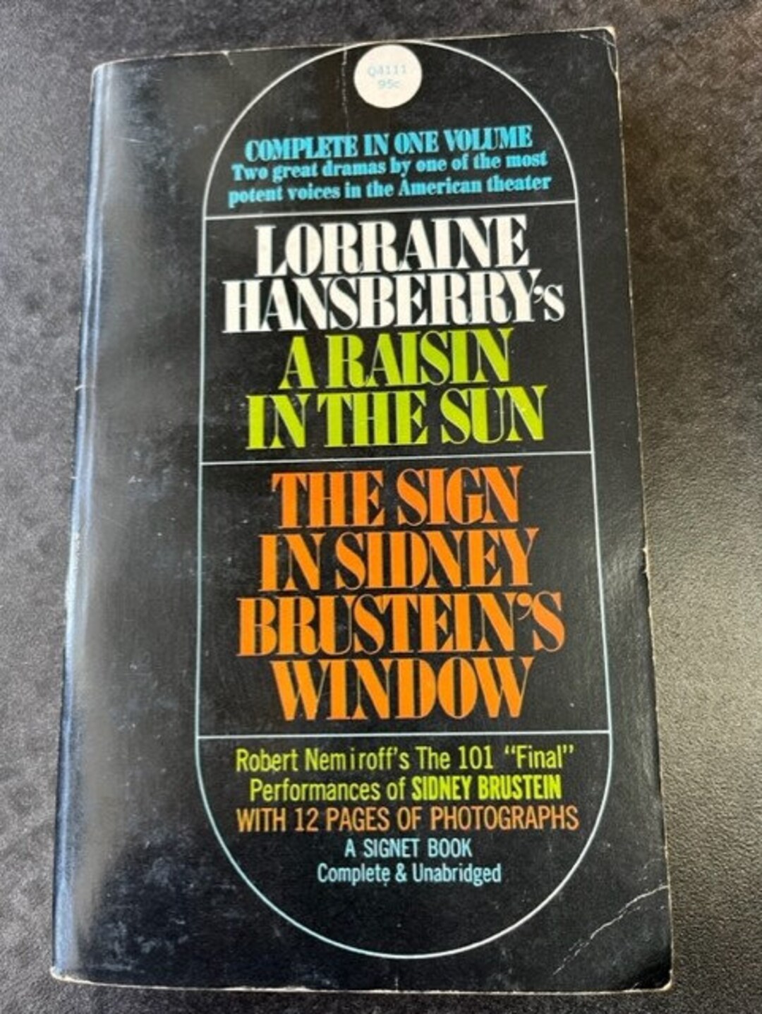 A Raisin in the Sun by Lorraine Hansberry - Etsy