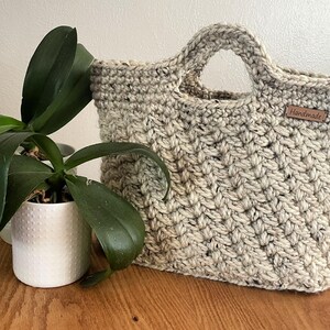 Bulky Diagonal Chevron Stitch Crochet Bag Pattern - Etsy