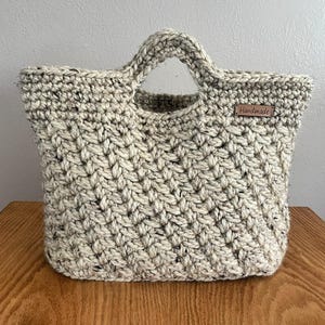 Bulky Diagonal Chevron Stitch Crochet Bag Pattern - Etsy