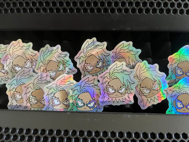 Grumpy Chibi Tetsutetsu Sticker - Etsy