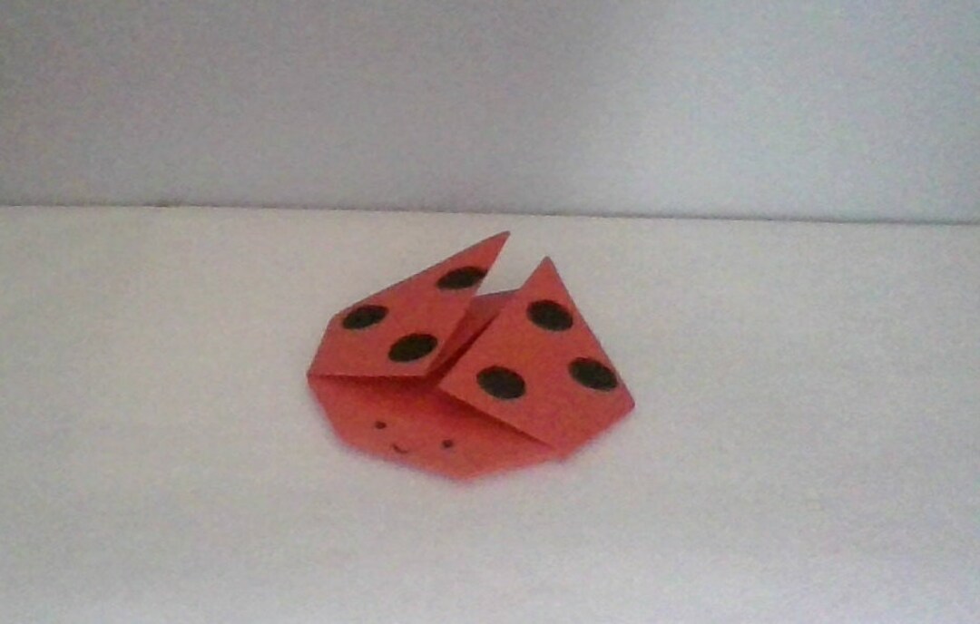 Origami Ladybug - Etsy