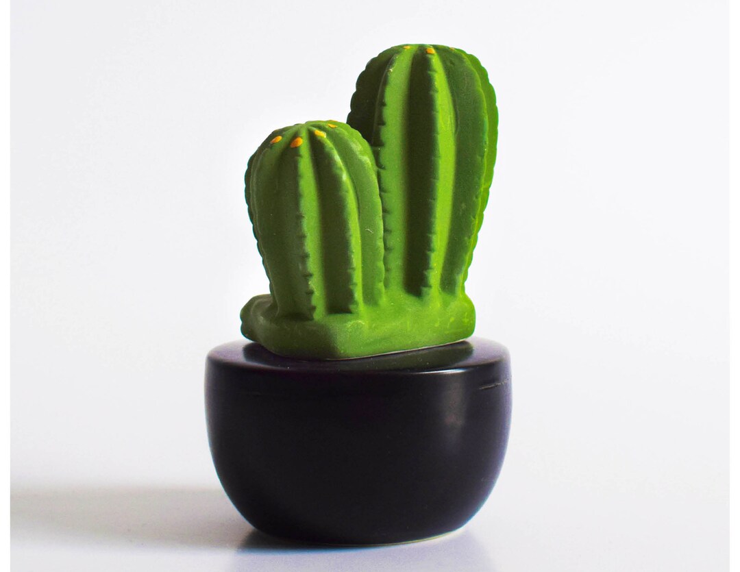 Cactus Ceramic Essential Oil Diffuser blue Candle cute Decoration for ...