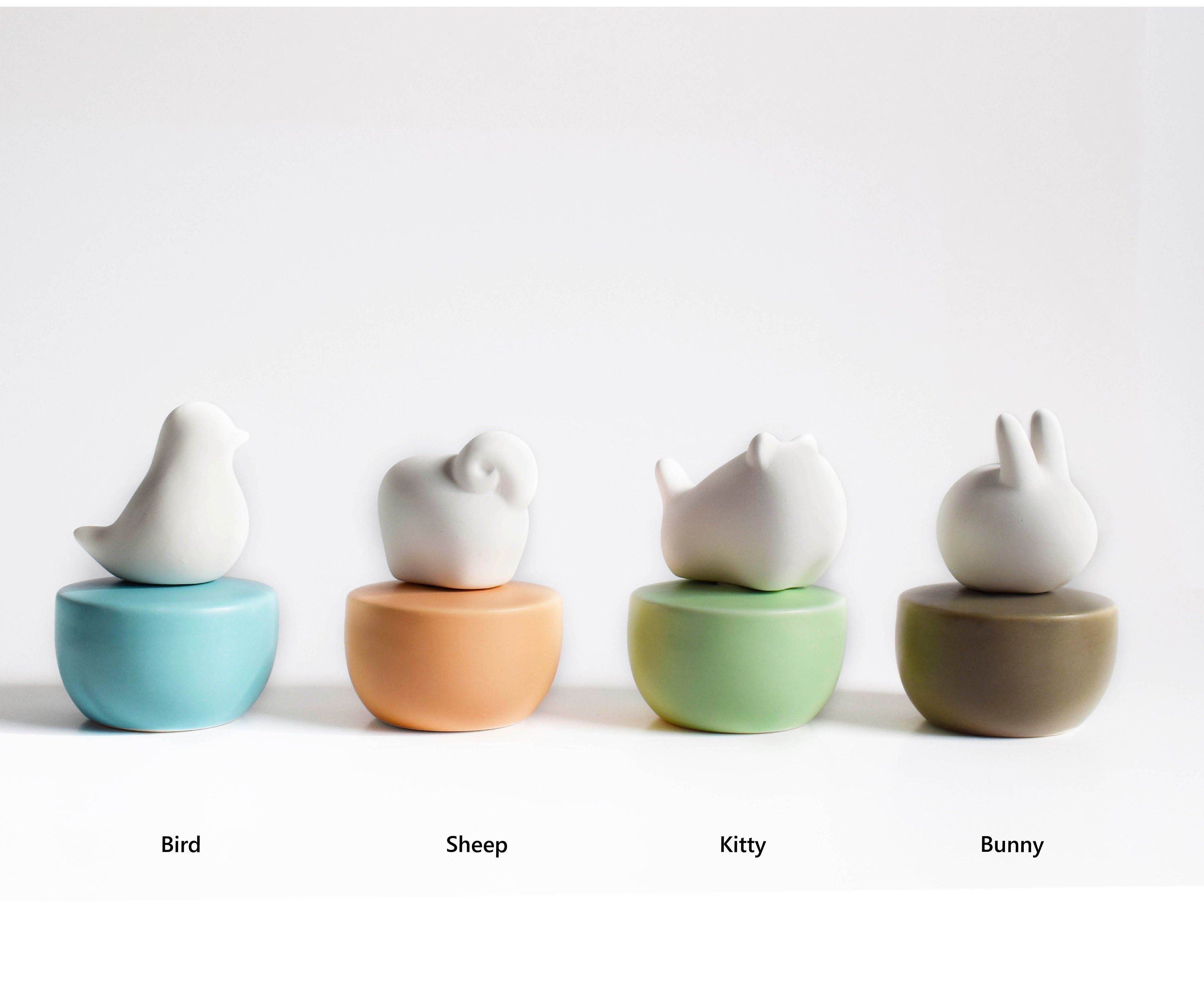 Pet Ceramic Essential Oil Diffuser (kitty) -cute Decoration for Desk ...