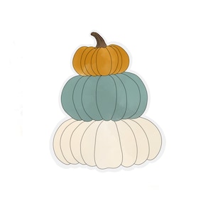 Pumpkin Transparent Sticker | Clear Fall Pumpkin Sticker | Waterproof ...