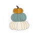 Pumpkin Transparent Sticker | Clear Fall Pumpkin Sticker | Waterproof ...
