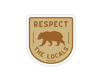 Protect Our Forests Sticker Gorpcore Granola Girl Respect the Locals ...