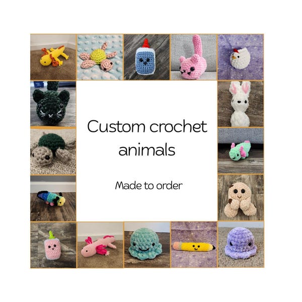 Custom Made Toy Plush - Etsy