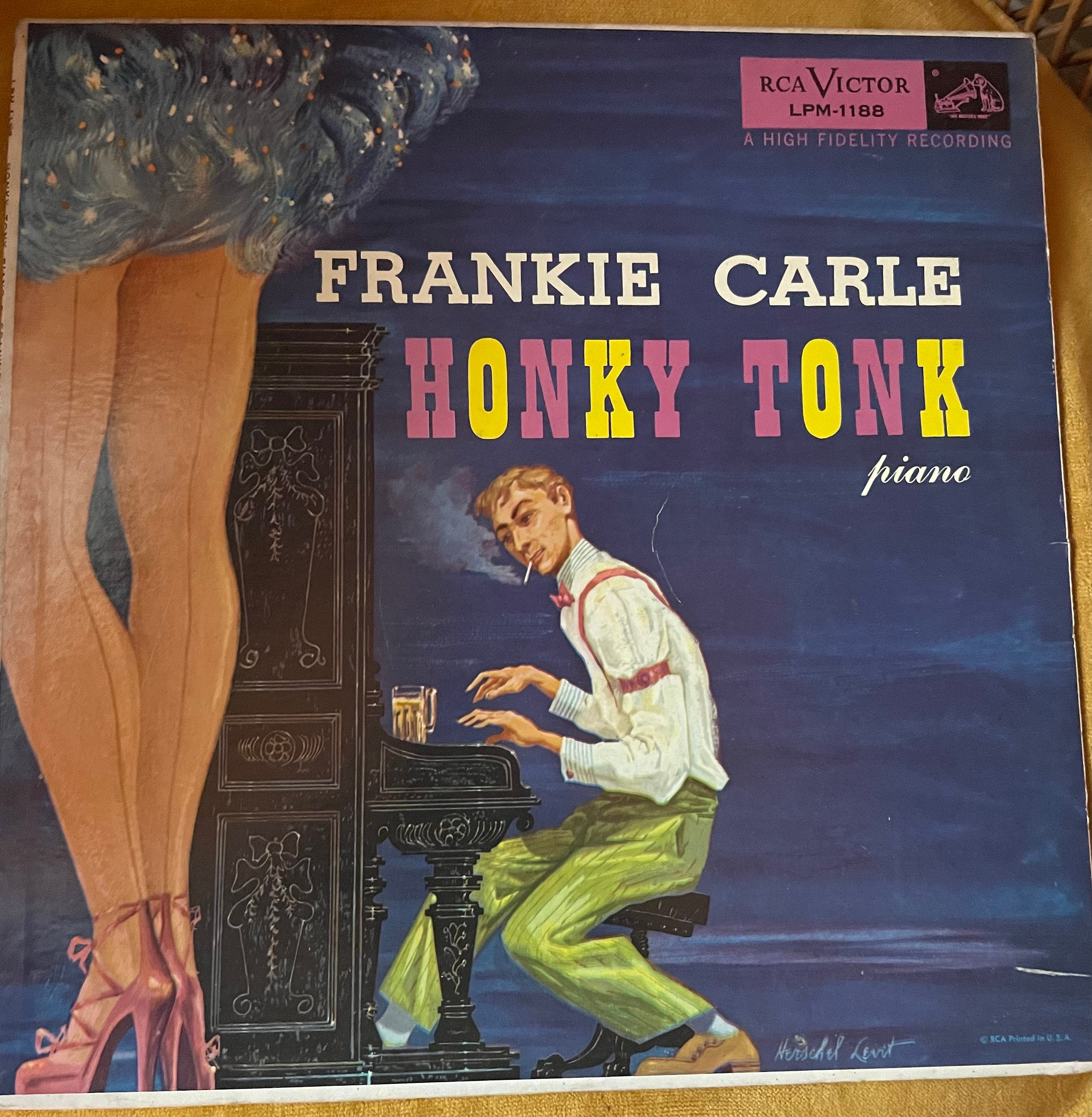 1956 Vinyl Frankie Carle Plays Piano Honky Tonk - Etsy