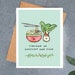 Comfort and Choy Christmas Card: Funny Kawaii Ramen Holiday - Etsy