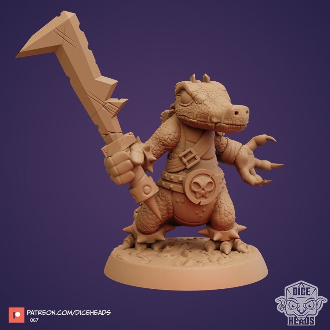 Crocodile Character Class for Dnd 5e Pathfinder 4e 3e 2e Gloomhaven - Etsy