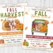 Fall Harvest Flyer Editable, Fall Festival Flyer, Fall Festival ...