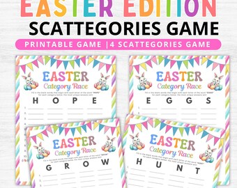 Easter Scattergories Game - Etsy UK