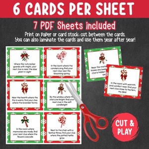 Candy Cane Treasure Hunt, Christmas Treasure Hunt, Candy Cane Christmas ...