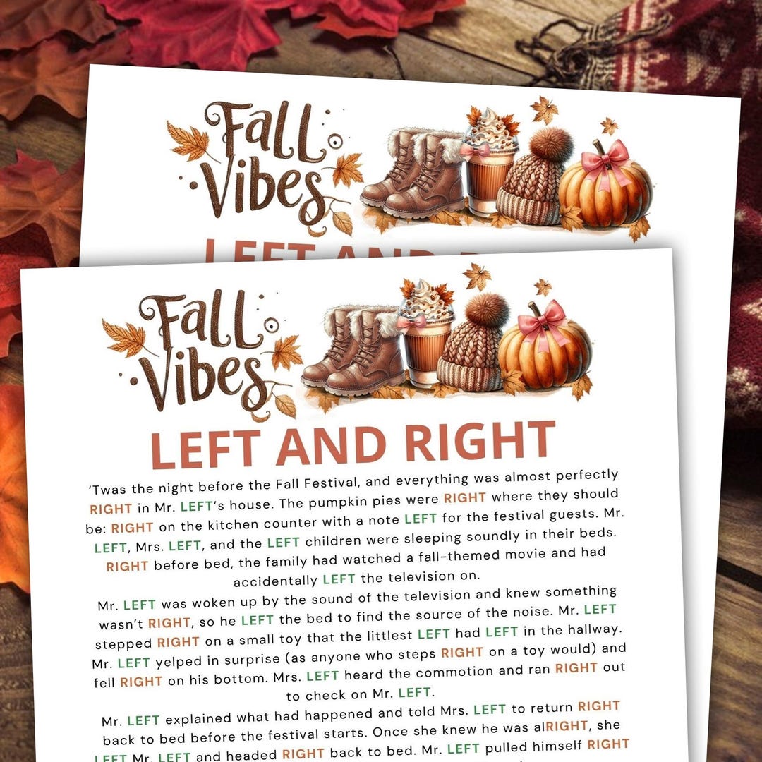 Fall Pass the Pumpkin Game | Printable Autumn Activity (digital ...