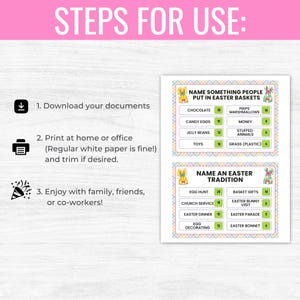 Easter Friendly Feud | Printable Easter Activity for Kids and Adults ...