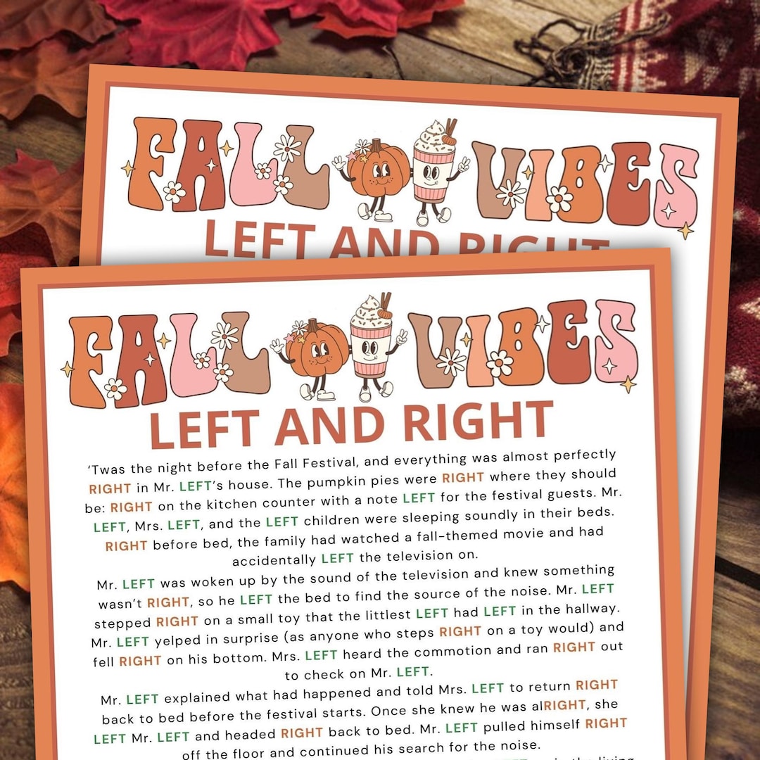 Fall Pass the Pumpkin Game | Printable Autumn Activity (digital ...