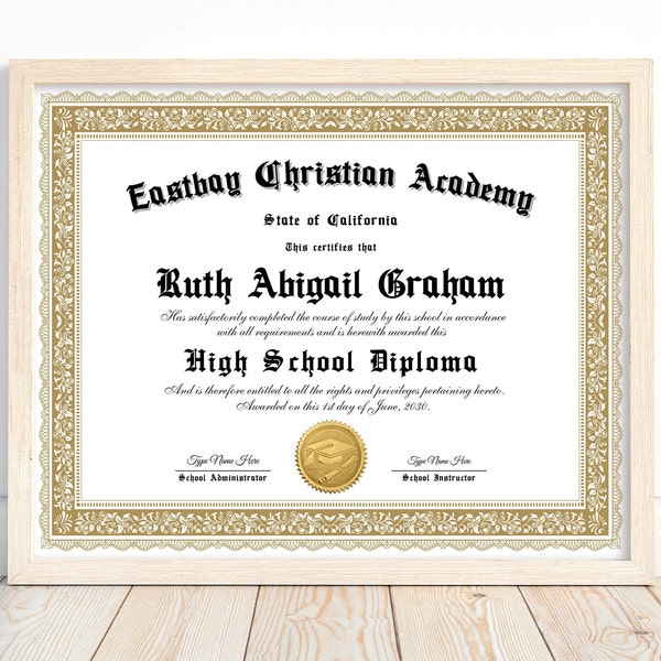 Diploma - Etsy