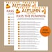 Autumn Pass the Pumpkin Game | Printable Fall Games | Fall Time ...