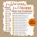 Fall Pass the Pumpkin Game | Printable Autumn Activity (digital ...