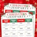 Christmas Jeopardy Game, Holiday Trivia for Family Reunion (printable ...