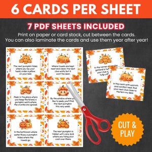 Fall Fun: Pumpkin Scavenger Hunt Adventure Party Game - Etsy