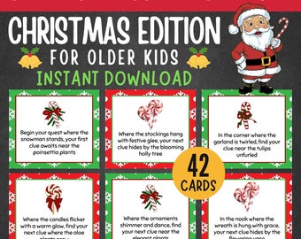 Candy Cane Treasure Hunt, Christmas Treasure Hunt, Candy Cane Christmas ...