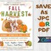 Fall Harvest Flyer Editable, Fall Festival Flyer, Fall Festival ...