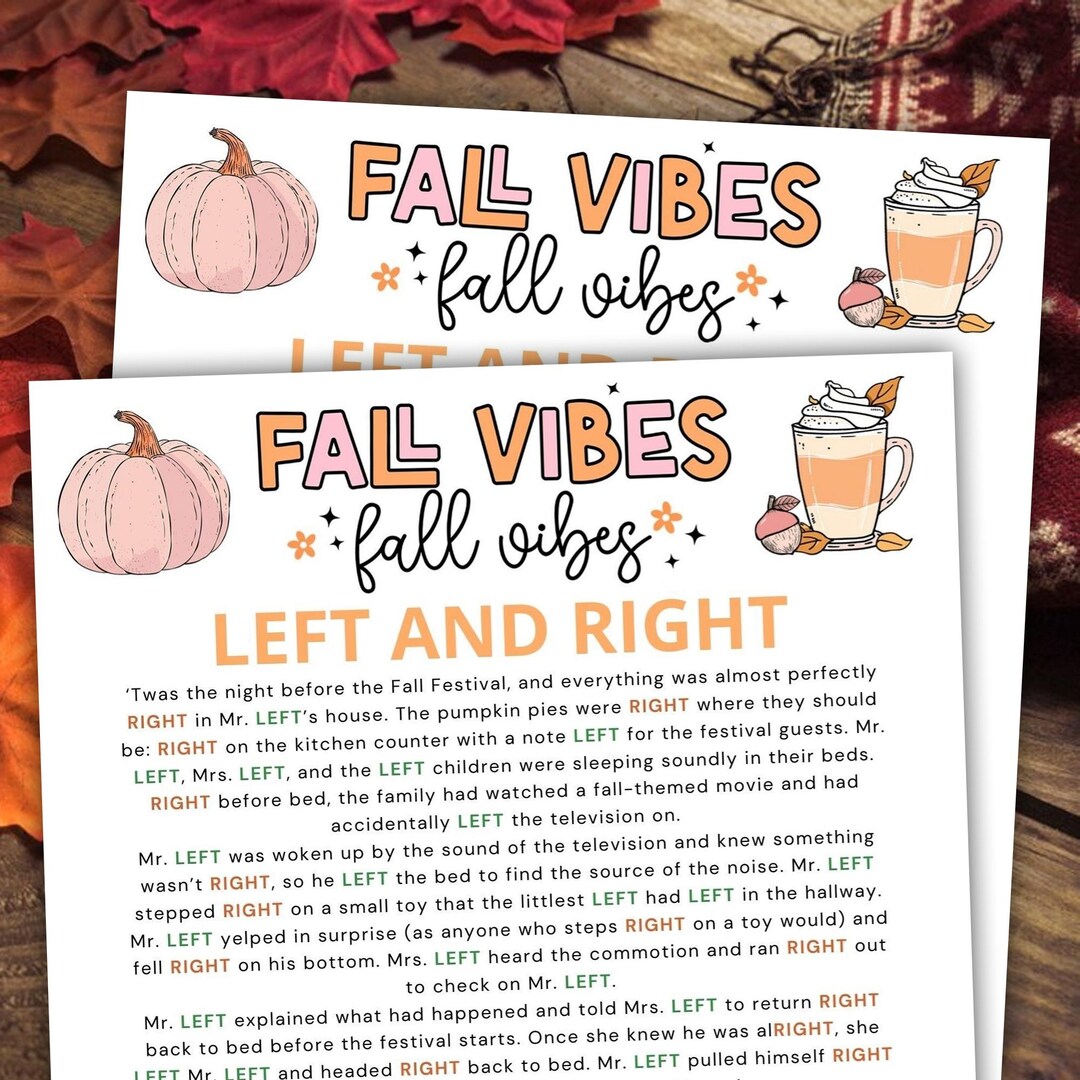 Fall Pass the Pumpkin Game | Printable Autumn Activity (PDF Pattern) - Etsy