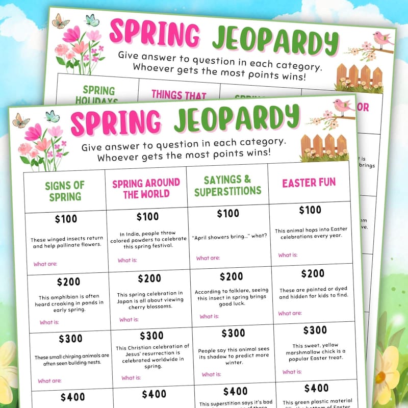 Baby Jeopardy - Etsy