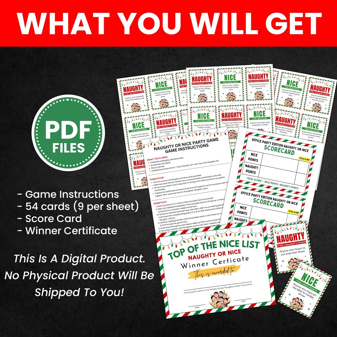 Printable Christmas Game | Christmas Party Games | Christmas Games ...