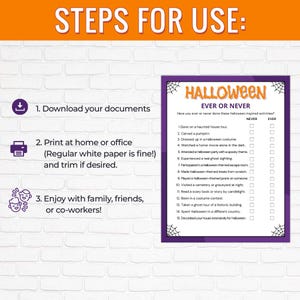 Halloween Printable Game Bundle | Halloween Party Games | Halloween ...