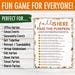 Fall Pass the Pumpkin Game | Printable Autumn Games | Fall Time ...