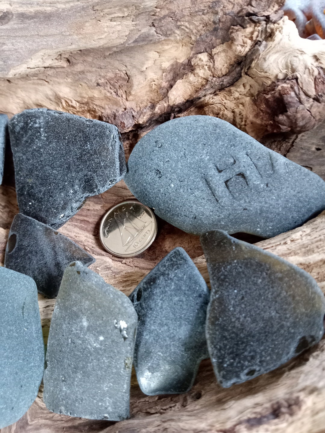10 Pieces of Pirates Glass Sea Glass Perfectly Weathered by the Ocean ...