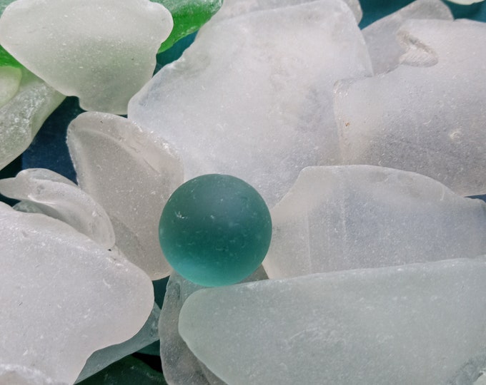 Codd Neck Bottle Seaglass Marble just the Marble Perfect Weathered by ...