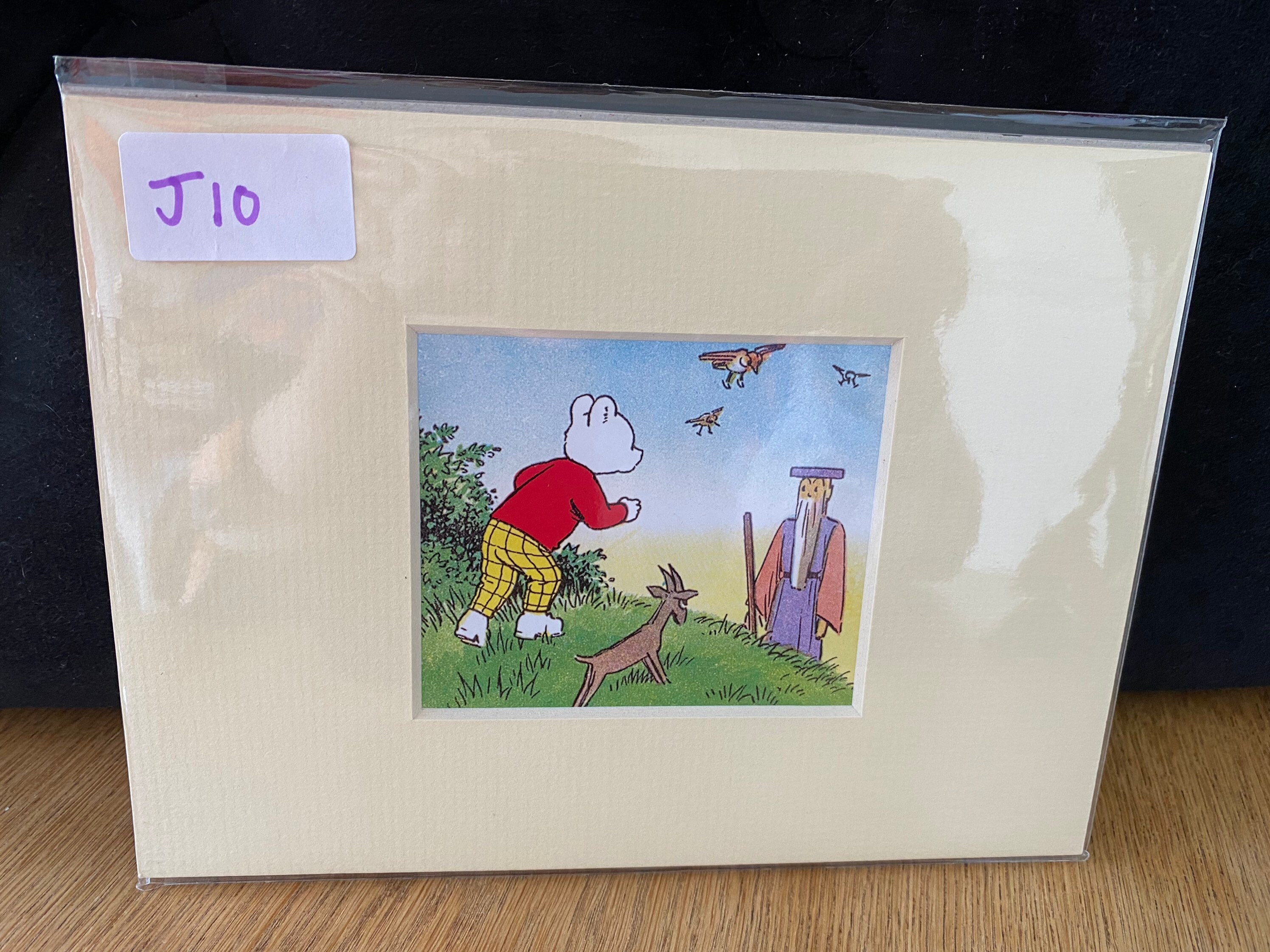 Rupert Bear Vintage Prints, 6 X 8 Mounted Illustration, Supplied in ...