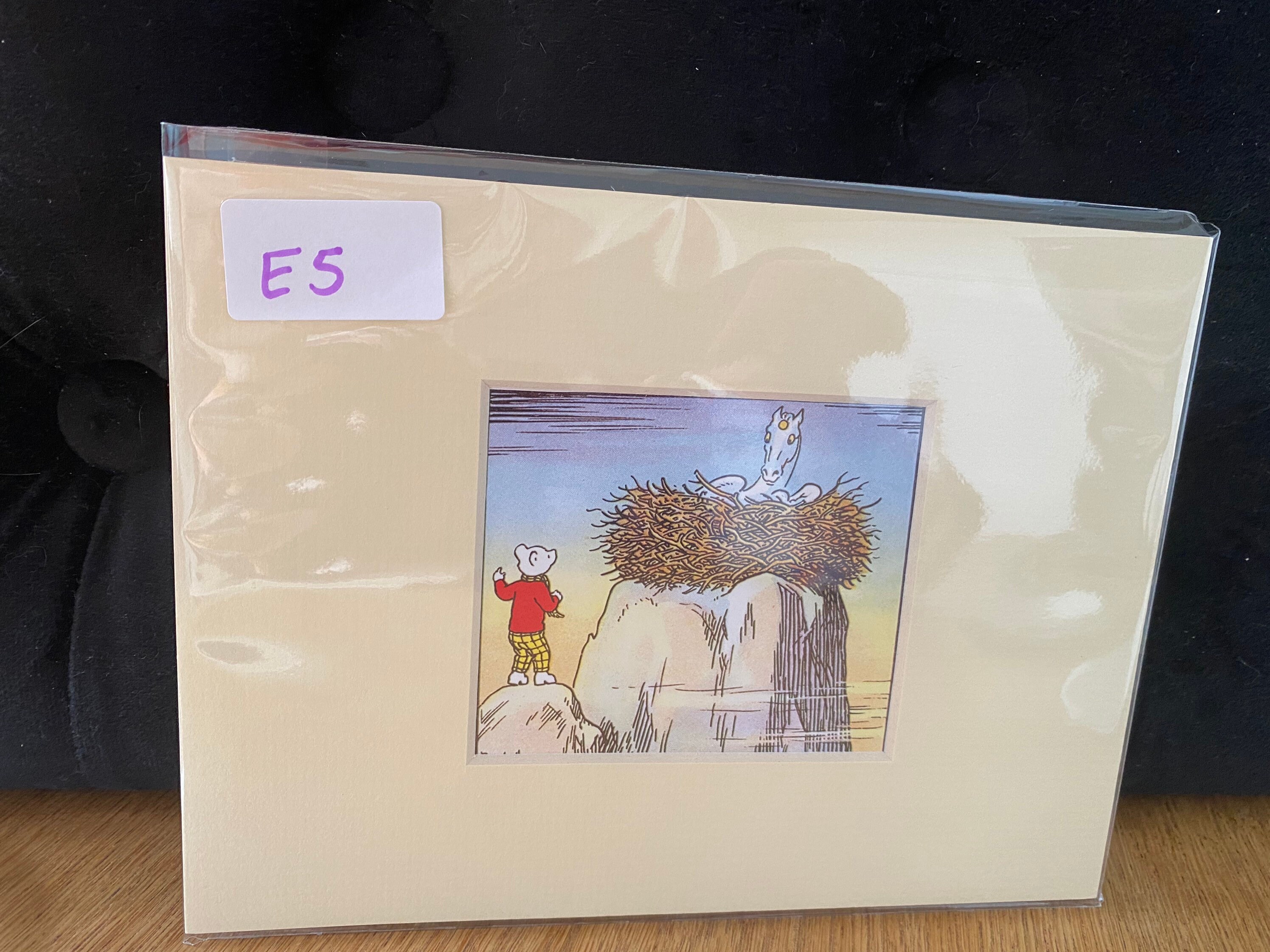 Rupert Bear Vintage Prints, 6 X 8 Mounted Illustration, Supplied in ...