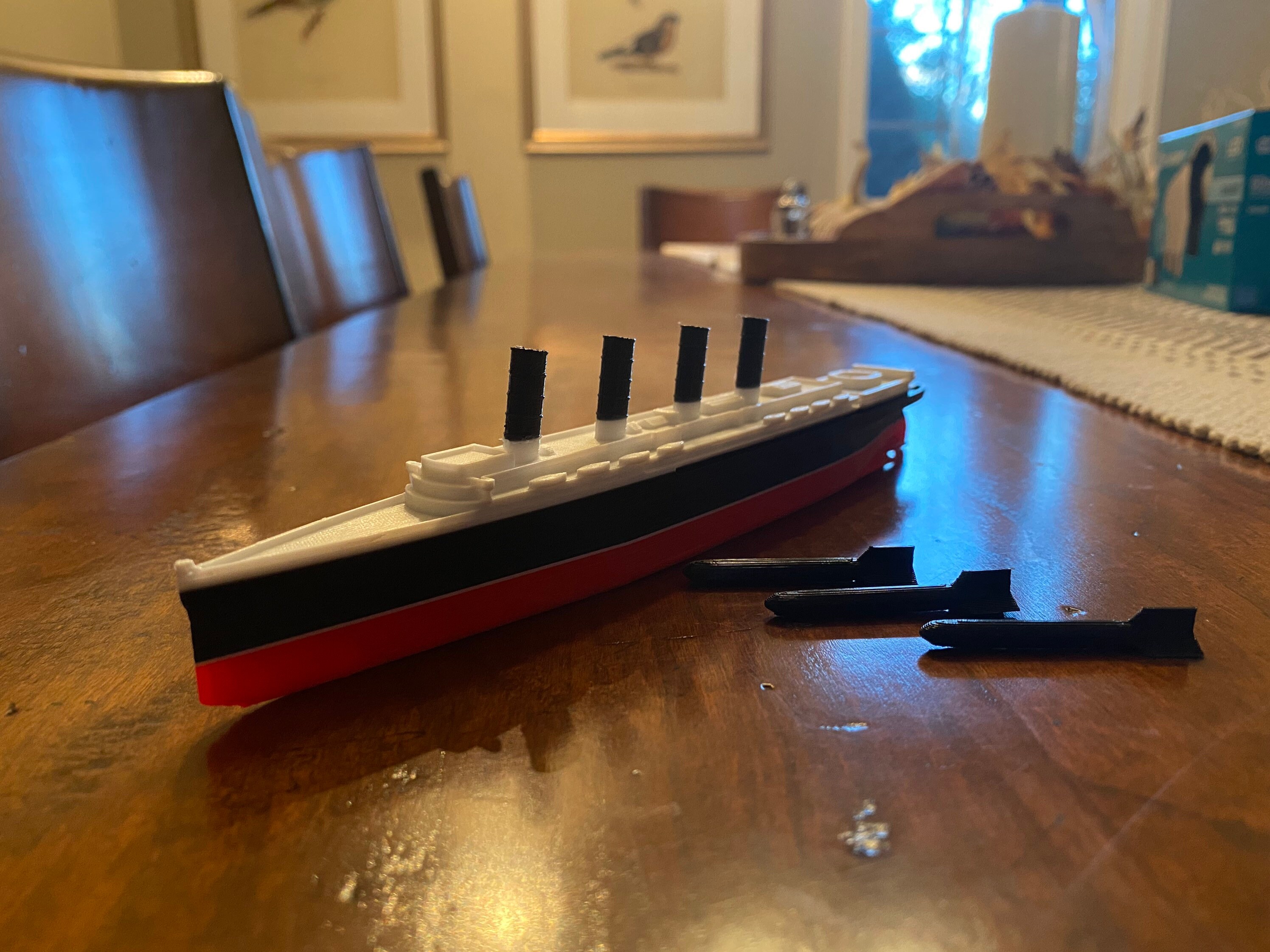 RMS Lusitania Model Ship Detailed High Quality Model Ship With - Etsy