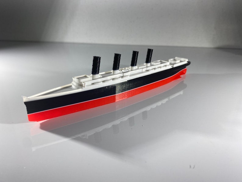RMS Lusitania Model Ship Detailed High Quality Model Ship With - Etsy