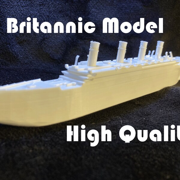 Britannic Model Ship - Etsy