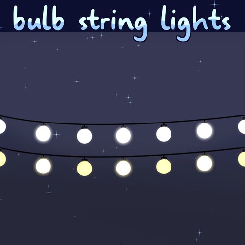 Stream Overlay: Fairy Lights Animated P2U Streamer Twitch - Etsy
