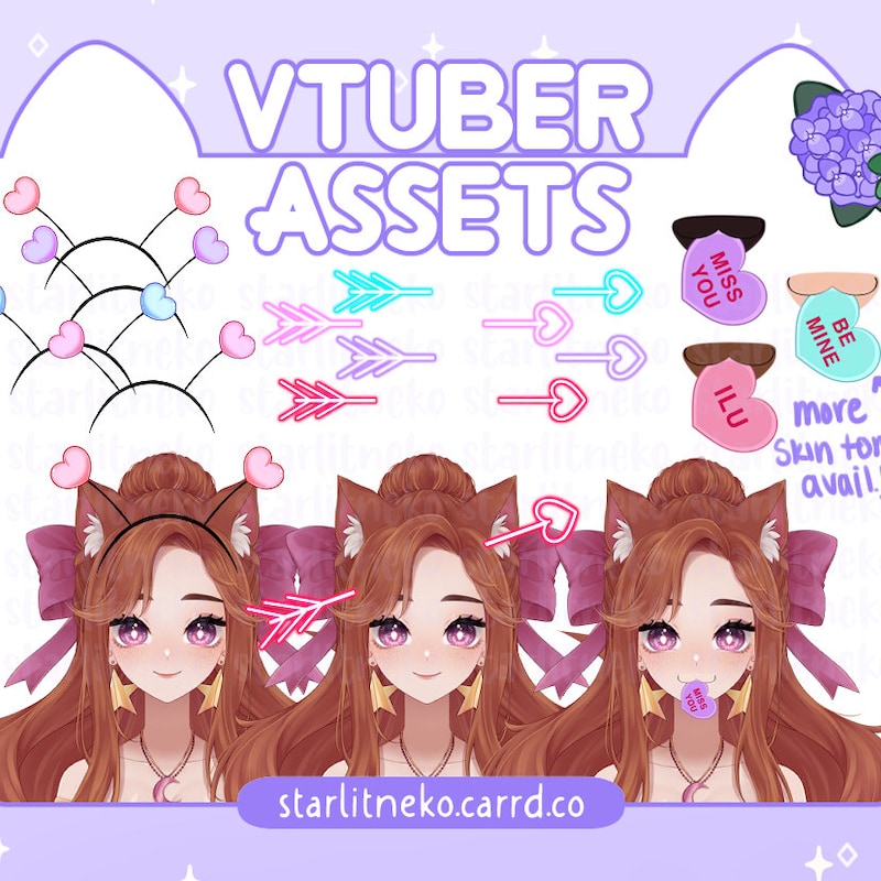 Vtuber Free Assets - Etsy