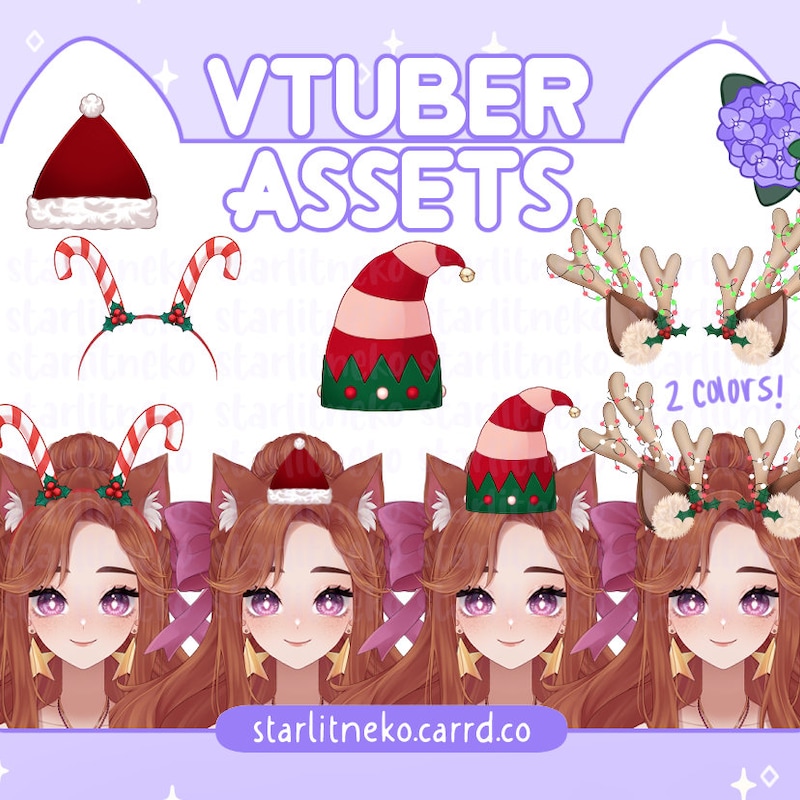 Vtuber Assets Christmas - Etsy