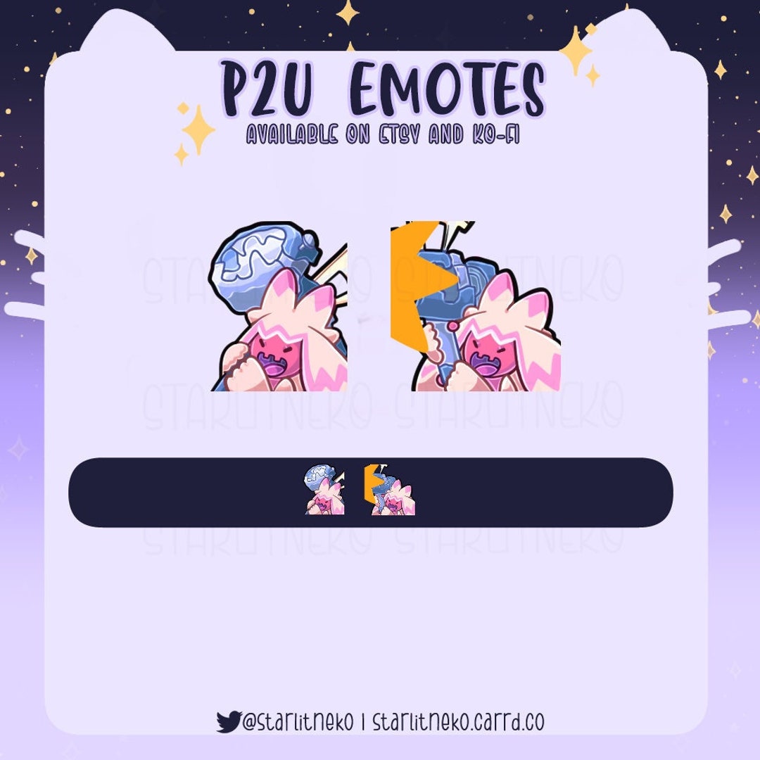 Emotes: ANIMIERTE Pokemon Tinkaton Bonk P2U Streamer Twitch - Etsy.de