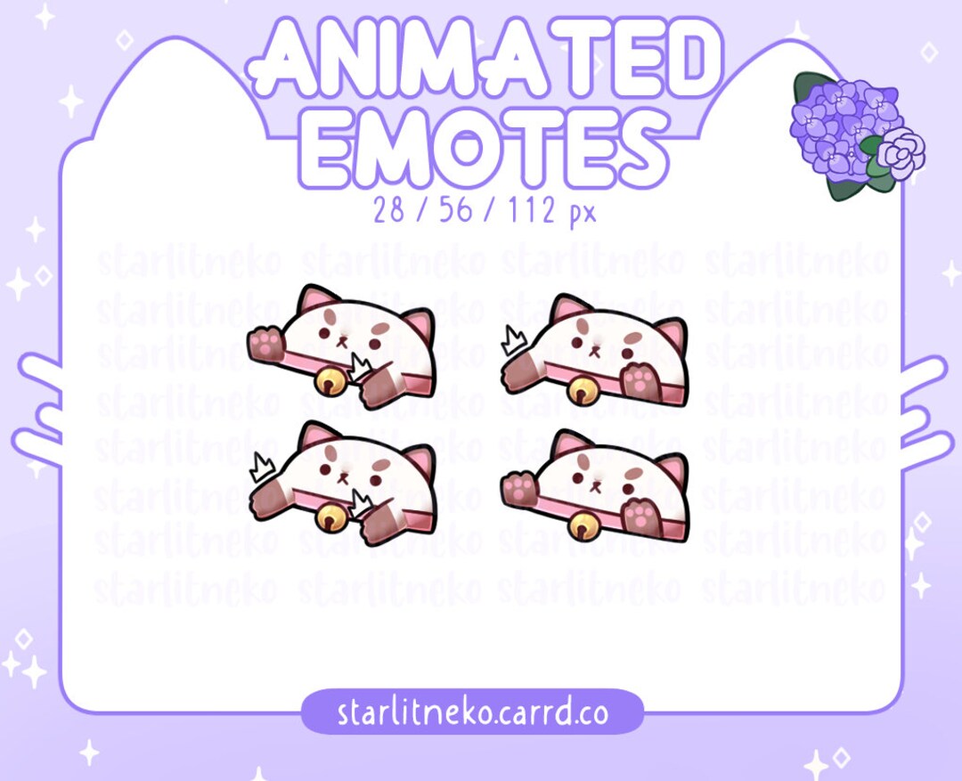 Emotes: ANIMATED Bongo Puppycat [P2U Streamer, Twitch Emotes, Emotes ...