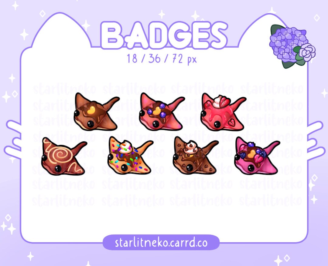Badges: Sea Pancakes [P2U Streamer, Twitch Badges, Discord Emotes ...