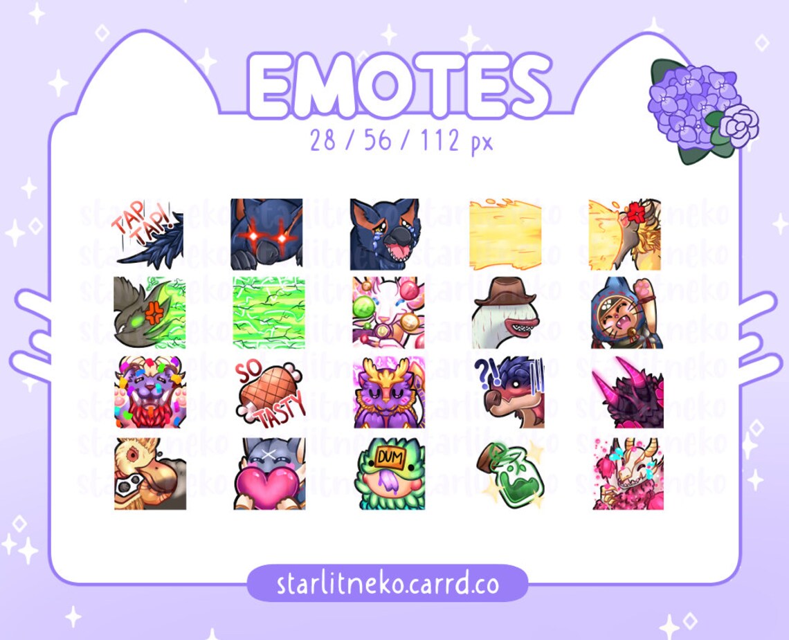 Emotes: Monster Hunter Rise [P2U MHR Streamer, Twitch Emotes, Emotes ...